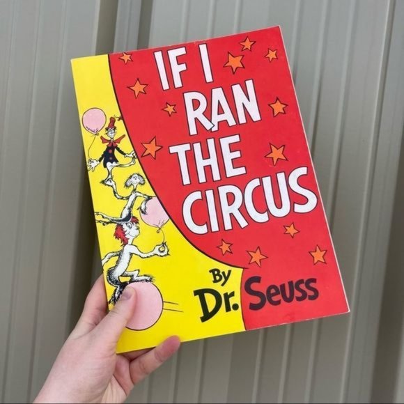 dr seuss | Other | Vintage Dr Seuss If I Ran The Circus 984 Paperback ...